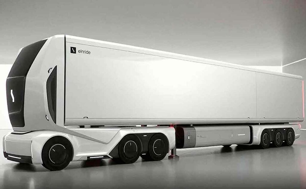 ¿Cómo funciona un camión autónomo?