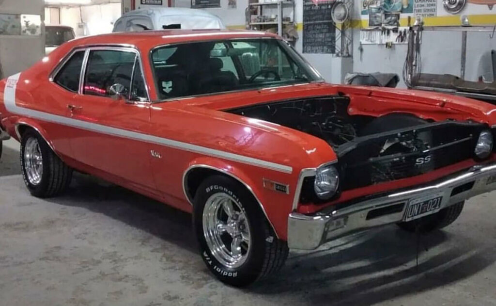 Un viaje al pasado: Así está una Coupé Chevy Serie 2 de 1973