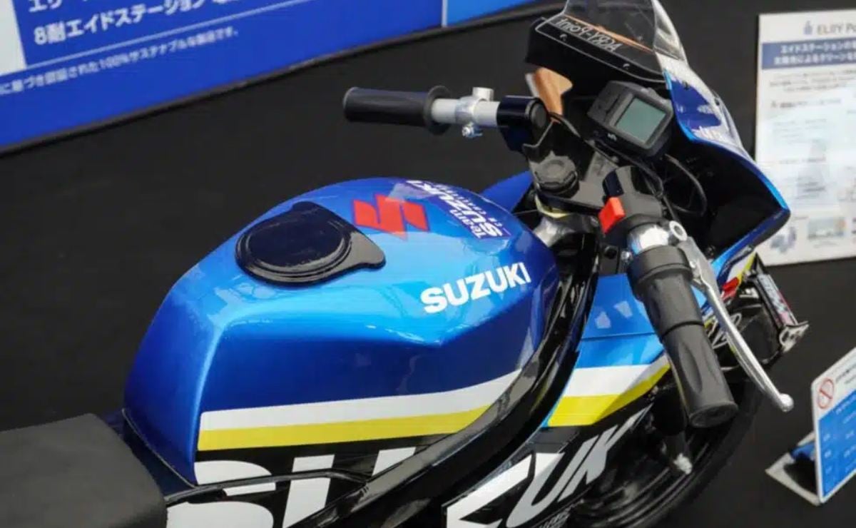 La Suzuki mini GSX-R eléctrica: una sorpresa en Suzuka