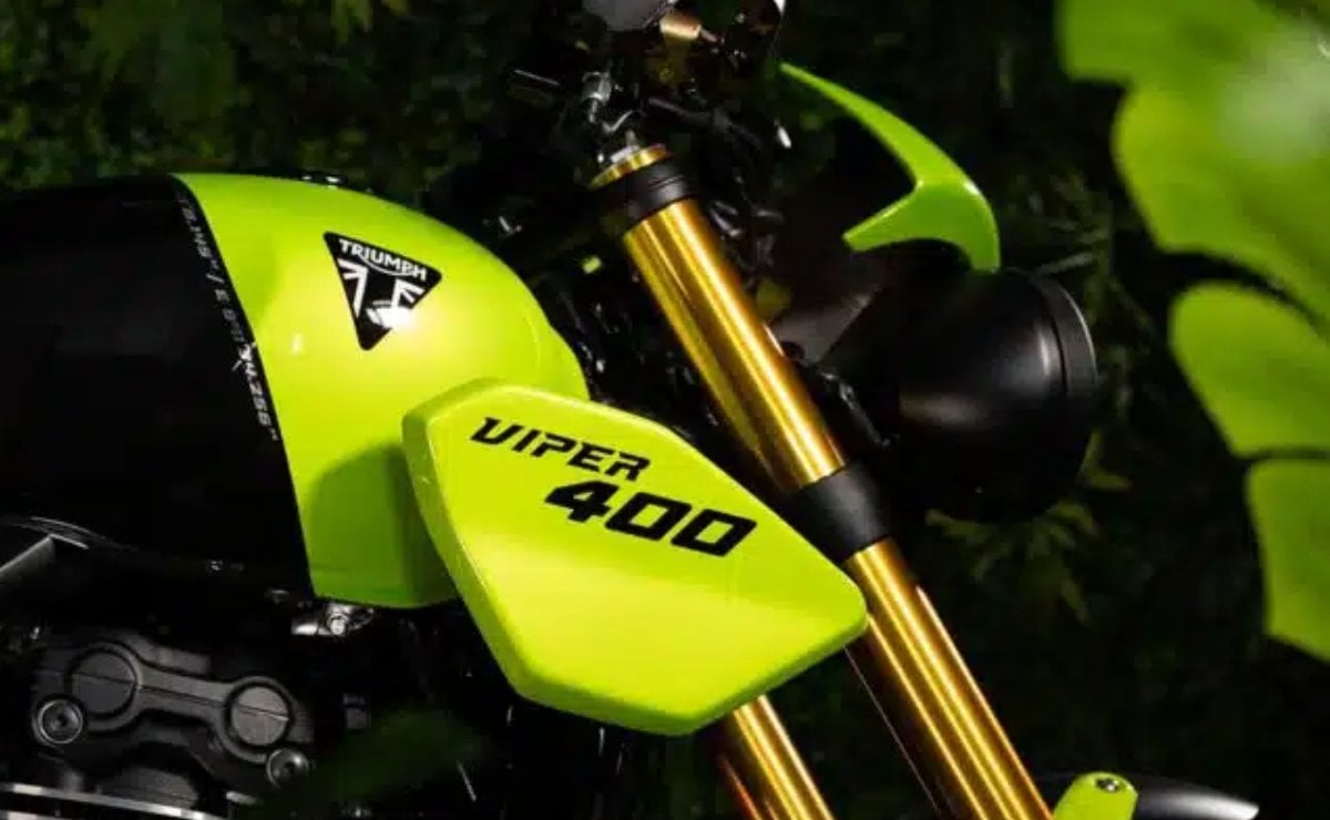 Triumph Viper 400: La Moto Naked que Combina Estilo y Solidaridad